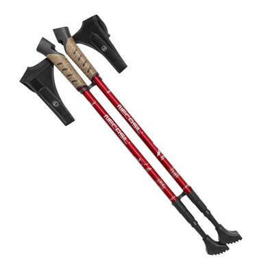 1/ 2Pcs Nordic Walking Sticks Telescopic Baton Trekking Pole