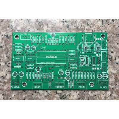 M65831卡拉ok板混响板 话筒麦克风放大板 pcb空板