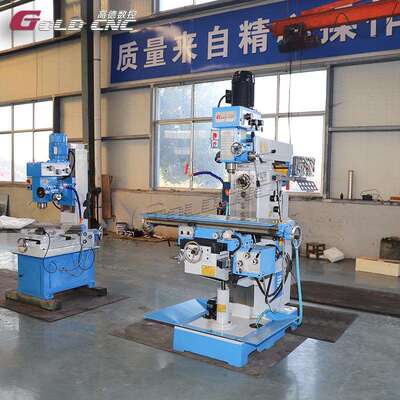 高配款ZX6350C立卧两用钻铣床机械零件钻孔铣槽加工数显钻铣床