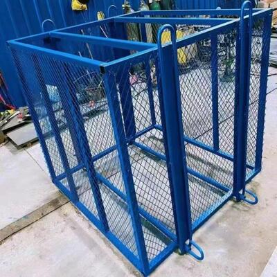 钢筋吊砌载笼砌砖人TUP吊笼 厂家多规格高作空业砖吊笼