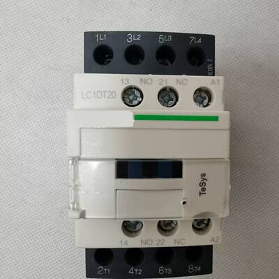 四极交流接触器LC1DT20M7C AC220V 四常开 LC1-DT25M7C LC1-DT32