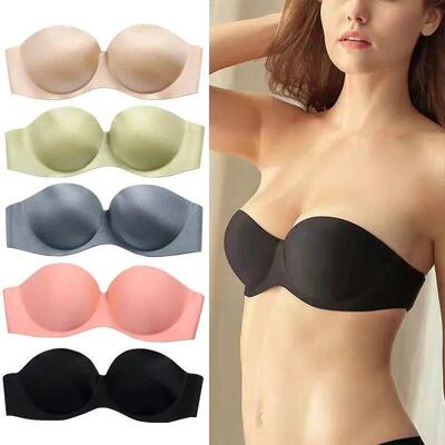 Invisible Push Up Bras Women Sexy Strapless Bra Underwear Se