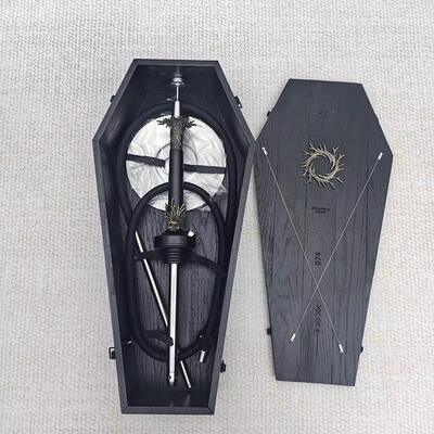 豪华水烟壶不锈钢高品质水烟套装 hookah shisha