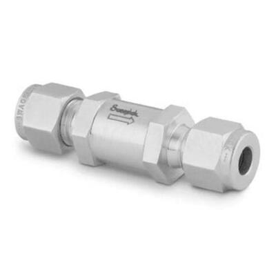 swagelokSS-12C-1/3不锈钢提升阀芯单向阀卡套管3/4in.1/3psig