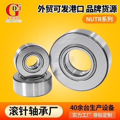 支承滚轮轴承NUTR40 NUTR4090 NUTR50 NUTR50110双排滚道滚针轴承