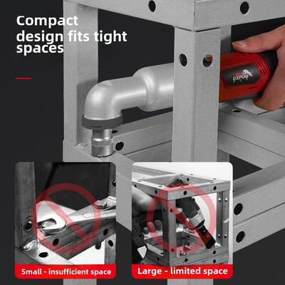 expow壹克斯90度角向冲击扳手充电12v快速大扭力锂电舞台桁架扳手