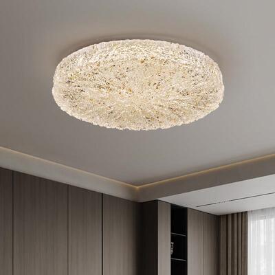 轻型豪华吸顶灯全光谱护眼卧室灯简约现代2025全新高端客厅主卧室