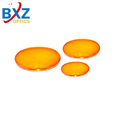比兴兹 光学仪器 平凸透镜 D=12.70MM F=15.00MM 未镀膜 硒化锌