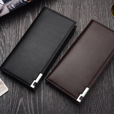 Clutch Purse Billfold Money Bag Short Men Wallet Long