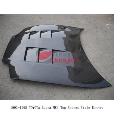 适用于丰田SupraMK4SupraTSHood碳纤维TS机盖引擎盖车盖