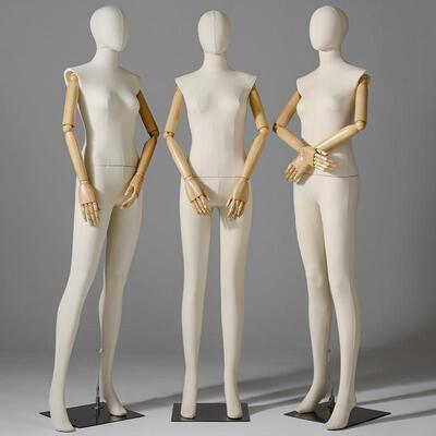 全身包布模特道具女活动手韩版女装展示架橱窗人台服装店模特架子