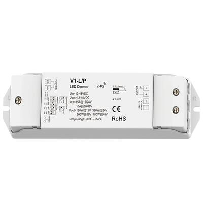 Push+RF2.4GHz PWM频率可选 15A12/24V 10A36/48V V1-L/P 控制器
