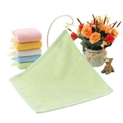 幼儿园纤维方巾婴儿宝宝三件套