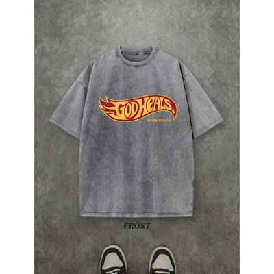 Men's & Women's Oversized 230gsm Heavyweight Washed T-Shirt