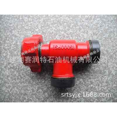 2寸Fig1502T型三通（MxFxF)石油钻采高压由壬三通
