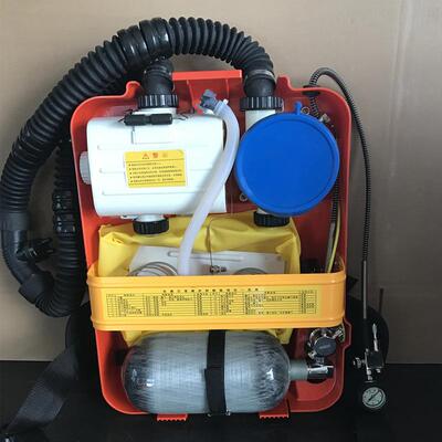 便携式隔4小时绝式正压221017呼吸器Y4氧气呼吸器矿用正Z压呼吸H