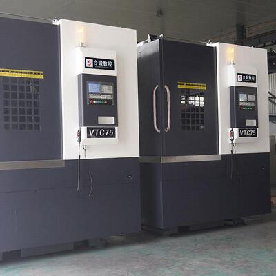 VTC750小型数控立车汽车轮毂差减壳精加工立式车床高速数控机床