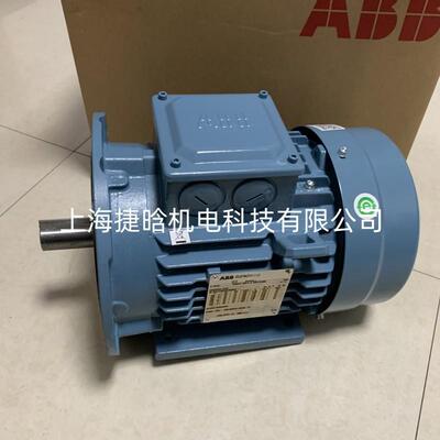 ABB电机 马达M2BAX80MA2 0.75KW 2P B3 B5 B34 B35 三相异步电机