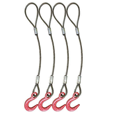 起重钢丝绳压头压扣压制钢丝绳吊具起重扣插编钢丝绳吊索起重钢丝