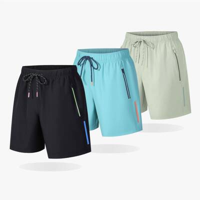 Mens 5 Ready Shorts Showcasing Cool Water Activated Graphics