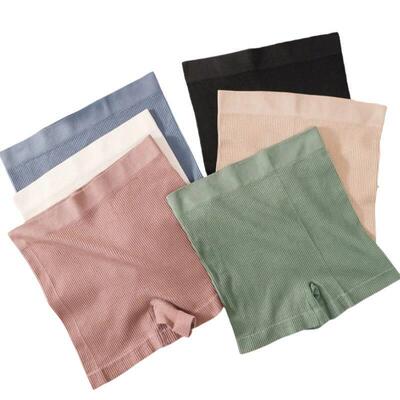 Seamless Panties Women Boyshorts Sports Underwear High Rise