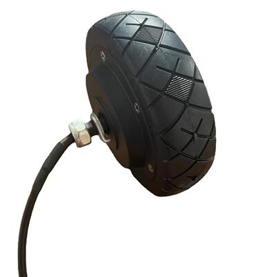 24V6V48V5寸5.5寸轮毂电机滑板车电机机器人行走电机电动座椅