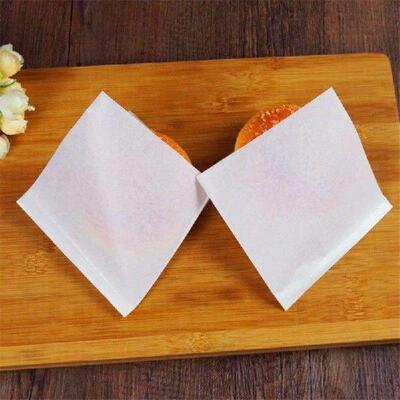 100pcs 12*12cm White Brown Kraft Paper Sandwich Donut Bread