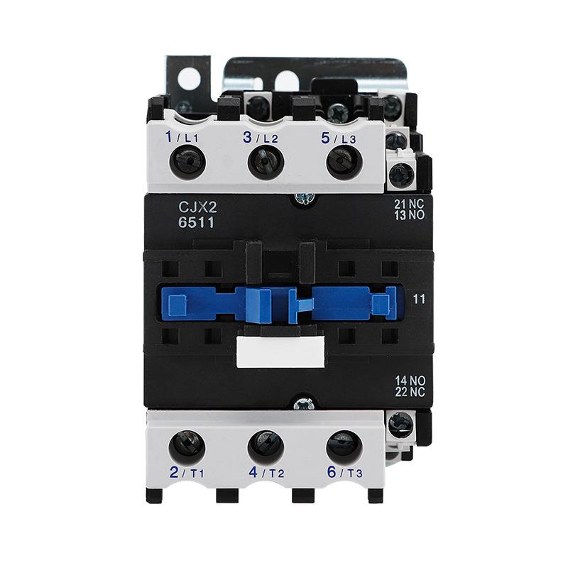厂家铜件银点低压接触器CJX2-6511380V220V交流接触器