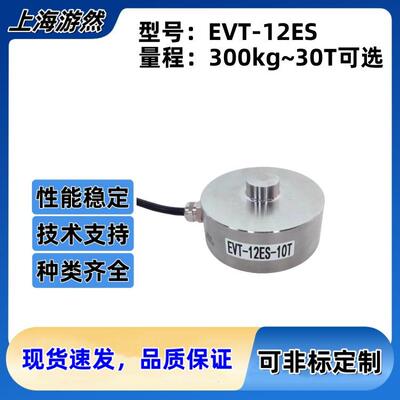 EVT-12ES-500kg圆形膜盒式带安装孔压力传感器风力发电机