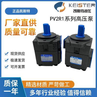 浙江凯斯特KEISTER叶片泵 PV2R1-10/12/14/17/19/23/25/28/-31FR