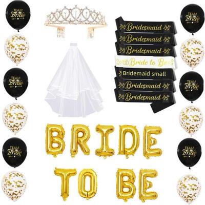 Bridal Shower Decoration Set Bachelorette Party Bride to Be