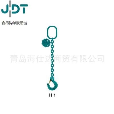 德国JDT100级链条索具末端为吊钩起重吊链成套多种组合规格齐全