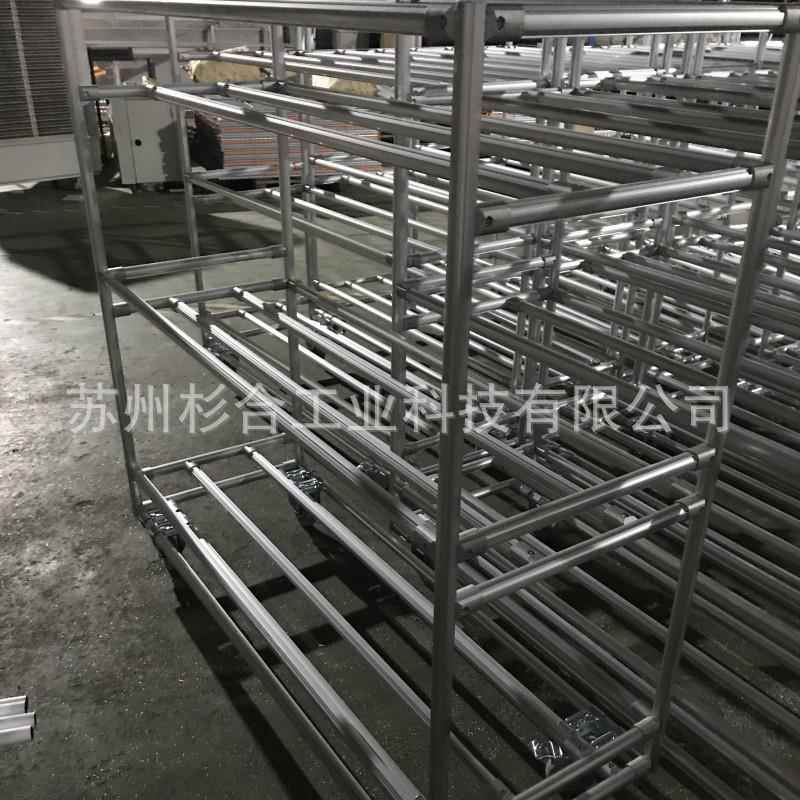 利流动228条架厂家流利货架车间滑带滚轮滚筒架厂重型流利条货式
