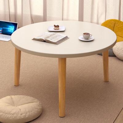 飘窗小桌子室坐地地IRF毯上茶几圆小轻卧代奢现网红小桌阳台矮桌