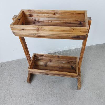 安吉SFPB200思飞台木花花架层户外花架庭院双植物种植盆阳花园防