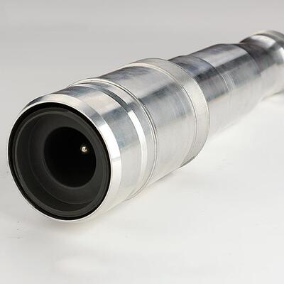 10kV旁路系统线缆连接器橡胶快速插拔头圆形不锈钢连接插头