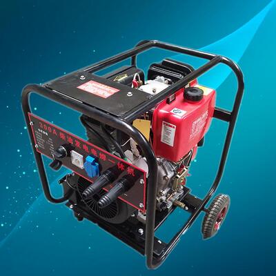 便携式型自带电源电焊一体机小 柴油动30RAK电0A电启发电焊两用机