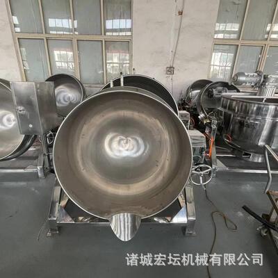 可倾式层锅牛肉不锈钢卤酱煮锅熬汤锅果酱熬UDX制化糖夹夹层锅