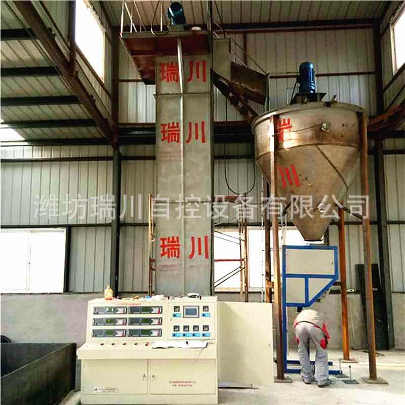 小型复合肥 无机生物肥配水配料机溶成套设备料RCQF-200输送搅拌