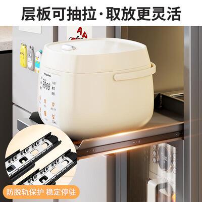 创胜天多层抽拉夹缝柜五层3041置物架厂价直销支持一件起批