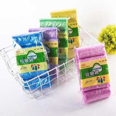 Manufacturer of Colorful Garbage Bags for Home Use, Perforat