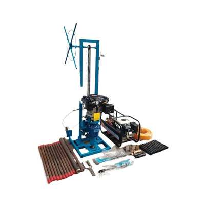 50米取样勘探钻机小型岩石取芯钻机路面混凝土柴油钻孔取芯机厂家