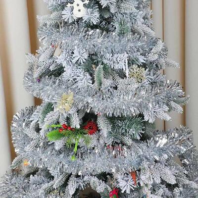 Christmas Decoration Tinsel Ribbon Garland Ornaments Colorfu