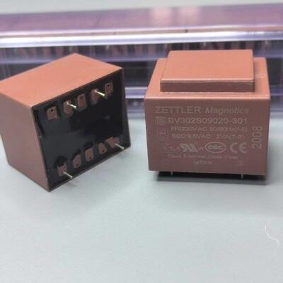 赛特勒/ZETTLER电源变压器BV302S09020-301 230V转9V灌封变压器