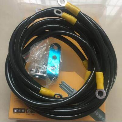 汽车改装接地线PIVOT强化接地线 引擎电瓶负极线电流稳定线动力改