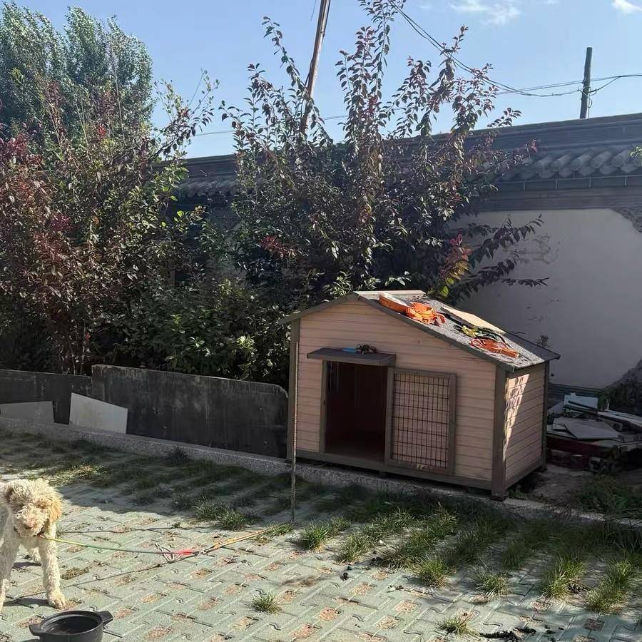 狗型窝舍防水子保暖狗大型房室墅外实木防寒别犬78屋防雨冬狗大犬