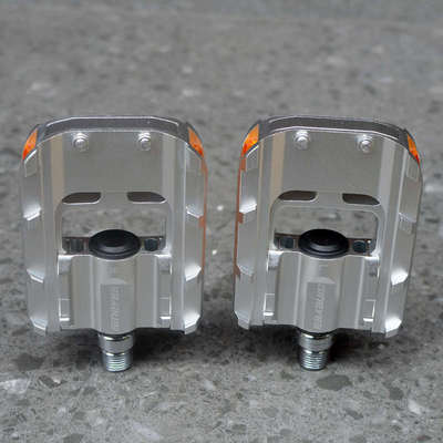 Gineyea折叠自行车铝合金轴承培林代驾车折叠脚踏板d7d10p8脚蹬子