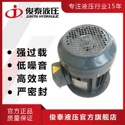俊泰电 075KW.油压马达 液压系电机 三WPS相异步电动统机立式电机