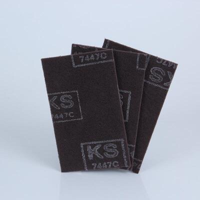 KS7447C工业百洁布除锈碳化无纺纤维清洁擦锅布去毛刺