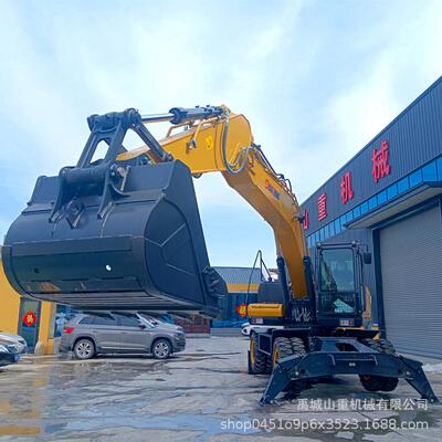 山重厂家21吨大型轮式液压挖掘机散热性能好适应热带地区